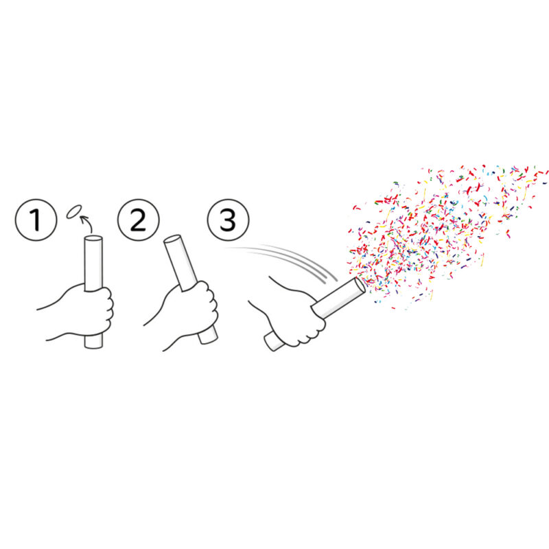 Stick Wit & Goud - 35 cm kopen? | Slingershop.nl