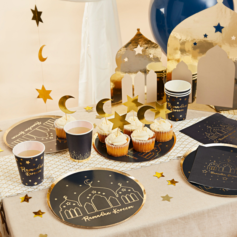 Bordjes 'Ramadan Kareem' - 8 stuks kopen? | Slingershop.nl
