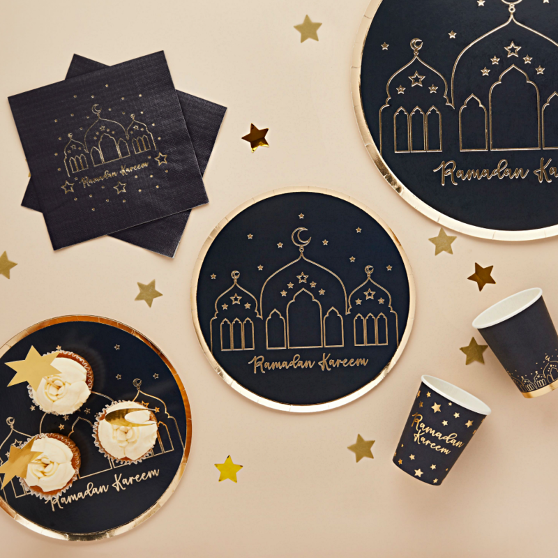 Bordjes 'Ramadan Kareem' - 8 stuks kopen? | Slingershop.nl